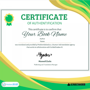 Translations by Problem Solved